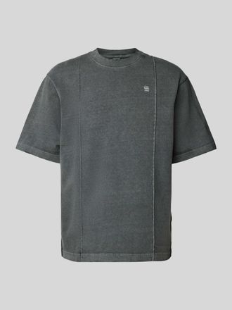 G-Star T-Shirt mit Label-Stitching