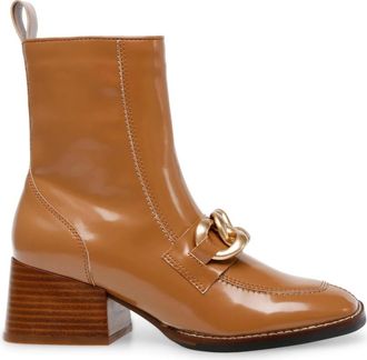 Steve Madden Femme, Chaussures, Beige, Taille: 37 1/2 EU Bottes &agrave; talons