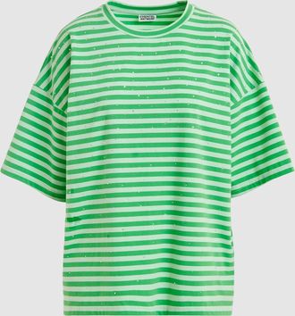 Essentiel Tee Shirts Joste Vert Bleu
