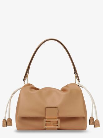 Fendi Mamma Baguette Small leather crossbody bag - FENDI - gender_Woman