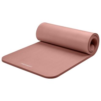Retrospec Solana Yogamatte, 2,5 cm dick, mit Nylongurt f&uuml;r Damen und Herren - rutschfeste Trainingsmatte f&uuml;r Zuhause, Yoga, Pilates, Stretching, Boden- und Fitn