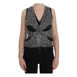 Karl Lagerfeld &Auml;rmelloses Top - - Tops - Damen - Grau - XS