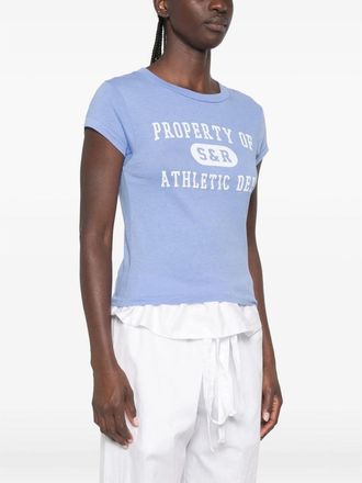 Sporty & Rich Softe T-Shirt - Blue