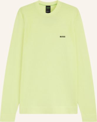 HUGO BOSS Pullover K_Momentum-Lite Cn Regular Fit gruen