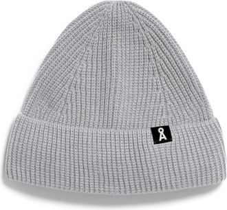 Armedangels Unisex Mütze aus Bio-Baumwolle ICONIC Å NILDAAO COTTON Light Grey Melange