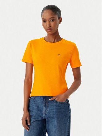Tommy Hilfiger T-Shirt New Cody WW0WW40587 Orange Slim Fit