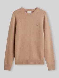 Tommy Hilfiger Regular Fit Pullover aus Lammwoll-Mix