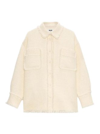 Msgm M. S.G. M. Chemise - Blanc