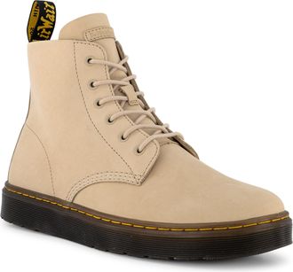 Dr. Martens Herren Schnürboots beige Velours