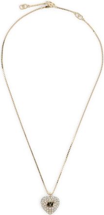 Valentino Garavani Femme, Accessoires, Jaune, Taille: ONE Size Coeur Royal Heart Necklace