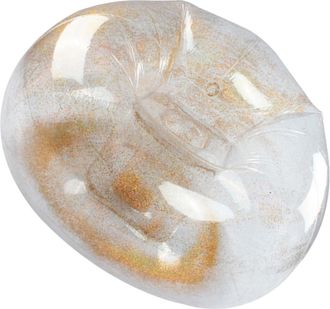 BESTONZON Alipis Aufblasbarer Loungesessel mit Goldenen Pailletten Aufblasbarer Sitzsack f&uuml;r Drinnen und Drau&szlig;en Tragbarer Sitzhocker f&uuml;r B&uuml;ro Balkon und Campin