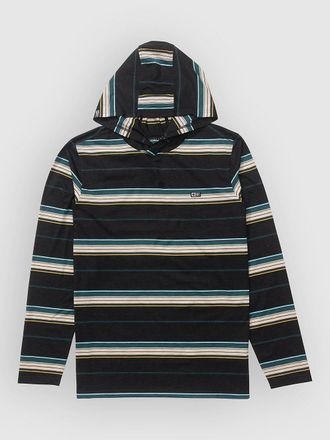 Salty Crew Seaway Uv Hoodie Longsleeve Lycra noir