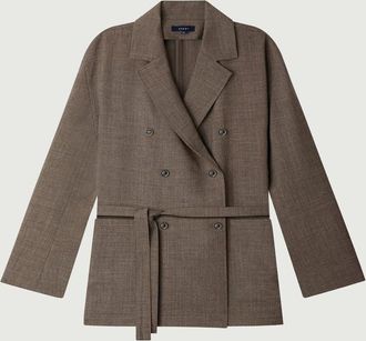 SOEUR VESTE DREW MARRON