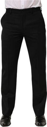 Dolce & Gabbana Homme, Pantalons, Noir, Taille: S Pantalon de ville