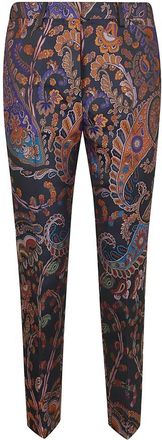 Etro Femme, Pantalons, Multicolore, Taille: 38 FR Slim-fit Pantalons