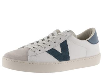 Victoria Damen 1126142, Berlin Spaltleder, Pantoffel Leder Sneaker, Benzin, 36 EU