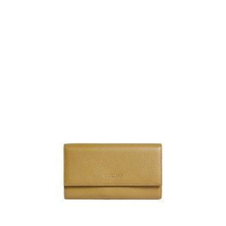 Coccinelle Geldb&ouml;rse aus Leder mit Logo-Detail - - Accessories - Damen - Gr&uuml;n - ONE SIZE