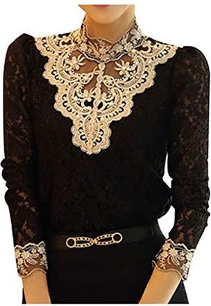 Generic Tee Shirt Femme Pas Cher - T-Shirts &Agrave; Manches Longues pour Femmes Chemises de No&euml;l Hauts DAutomne Hauts D&eacute;contract&eacute;s Blouse Chemises DHiver Tunique Ha