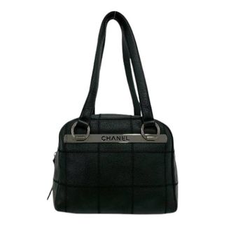 Chanel Pre-owned Chanel Choco Bar gesteppte Lederhandtasche - - Pre-owned - Damen - Schwarzk - ONE SIZE