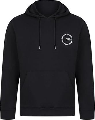 Tokyo Laundry Pull &agrave; capuche en polaire avec motif graphique bross&eacute; pour homme, Sky Captain Navy, XL