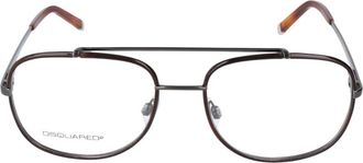 Dsquared2 Homme, Accessoires, Brun, Taille: ONE Size Dq5073-56 Eyeglasses
