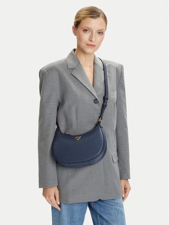 Pinko Handtasche Half Moon Mini Fl Al 25-26 PLTT 102790 A0F1 Dunkelblau