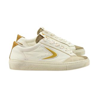 Valsport Wei&szlig; Gold Goofy Sneakers - - Shoes - Herren - Mehrfarbig - 40 EU