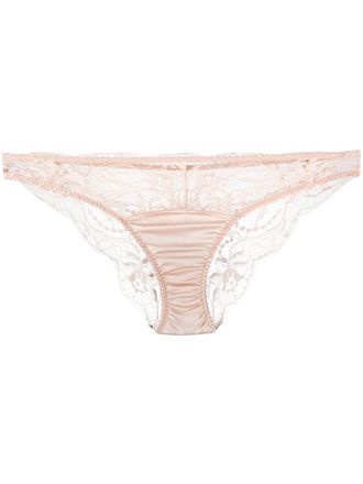 Fleur Of England Slip aus Spitze - Nude