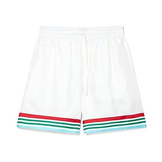 Casablanca Herren, Shorts, Wei&szlig;, SGr&ouml;&szlig;e