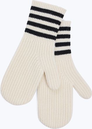 Fursac Moufles en tricot de laine - Taille Unique - Homme