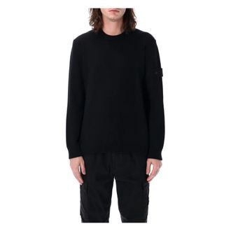 Stone Island Herren, Strickwaren, Schwarzk, XLGr&ouml;&szlig;e