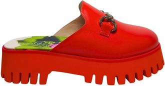 John Richmond Femme, Chaussures, Rouge, Taille: 39 EU sandali Pelle