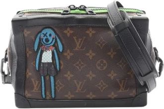 Louis Vuitton Pre-owned Soft Trunk LV Friend Monogram Macassar Sac Bandouli&egrave;re - Homme - Pre-owned - Brun - Taille: ONE Size