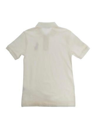 Polo Ralph Lauren Boys T-Shirt Kc-Tops-Knit White Cotton T-Shirts And Polos