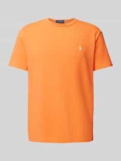 Polo Ralph Lauren Custom Slim Fit T-Shirt aus reiner Baumwolle mit Label-Stitching