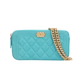 Chanel Pre-owned Boy Chanel Handbag - - Pre-owned - Damen - Blau - ONE SIZE
