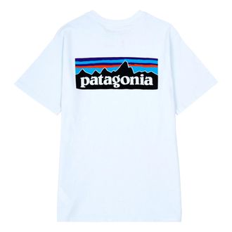 Patagonia T-Shirt P-6 Logo Fibres Recyclées Patagonia