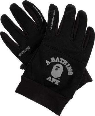 A Bathing Ape A Bathing Ape, Homme, Accessoires, Noir, Taille: M Gants avec logo