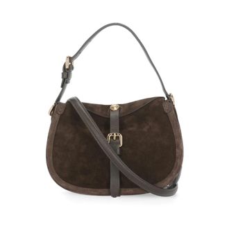 Etro Kleine Pony Bag aus Wildleder - - Bags - Damen - Braun - ONE SIZE
