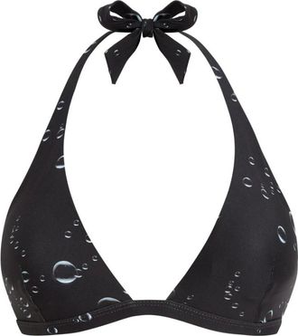 Vilebrequin Femme, Maillots de bain, Noir, Taille: 40 FR Halter Bikini Top Bubble 3D