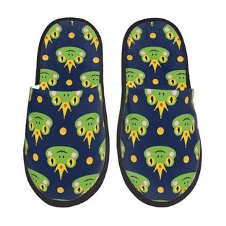 Generic Pantoufles De Maison Grenouille Doux Fourrure Pantoufles L&eacute;gers Chaussons Invit&eacute;s Pour Int&eacute;rieur Homme H&ocirc;tel L