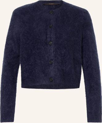 Windsor Windsor. Strickjacke Aus Cashmere blau