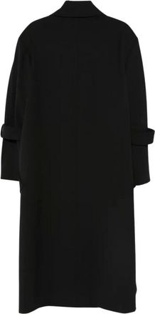 N°21 Femme, Manteaux, Noir, Taille: 38 FR Cappotto Tessuto