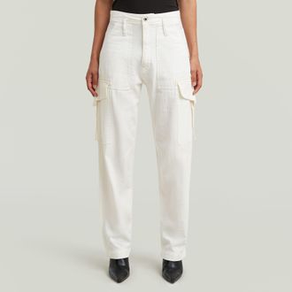 G-Star Soft Outdoors Hose - Wei&szlig; - Damen