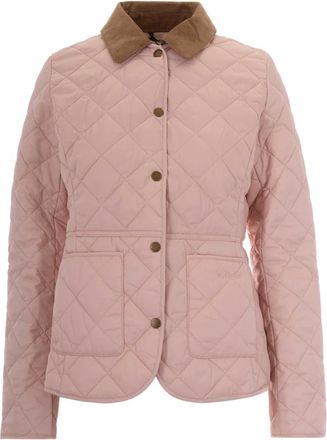 Barbour Femme, Vestes, Rose, Taille: 38 FR Deveron Quilted Jacket