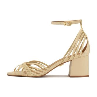 Kazar Sandalen mit niedrigem Absatz und d&uuml;nnen Riemen - - Shoes - Damen - Beige - 39 EU