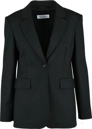 Max Mara Femme, Vestes, Noir, Taille: 40 FR Serio Giacca Sfiancata