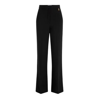 Elisabetta Franchi Damen, Hosen, Schwarzk, 2XLGr&ouml;&szlig;e