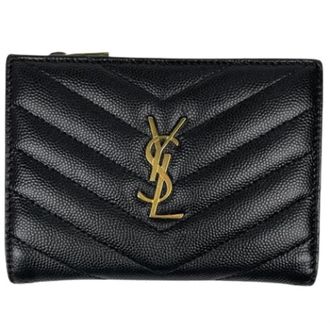 Saint Laurent Pre-owned Wallet (bi-fold) - - Pre-owned - Damen - Schwarzk - ONE SIZE