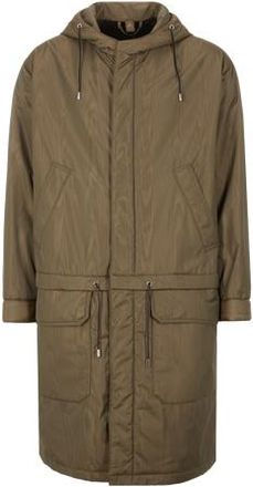 Dunhill Parka longue 2-en-1 &agrave; capuche